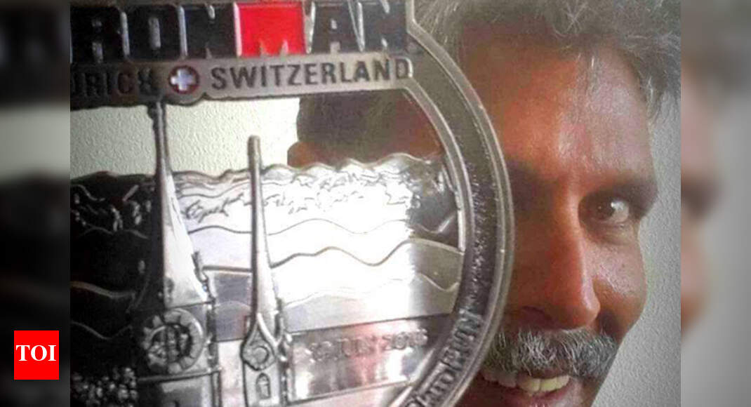 TV’s 'Captain Vyom' Milind Soman turns Ironman - Times of India