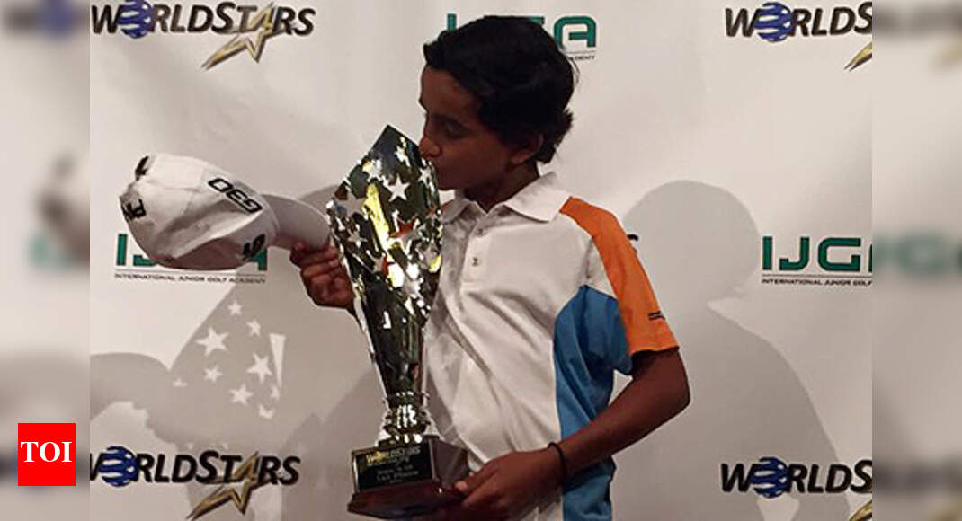 Shubham Jaglan wins second junior world golf title in two weeks | Golf ...