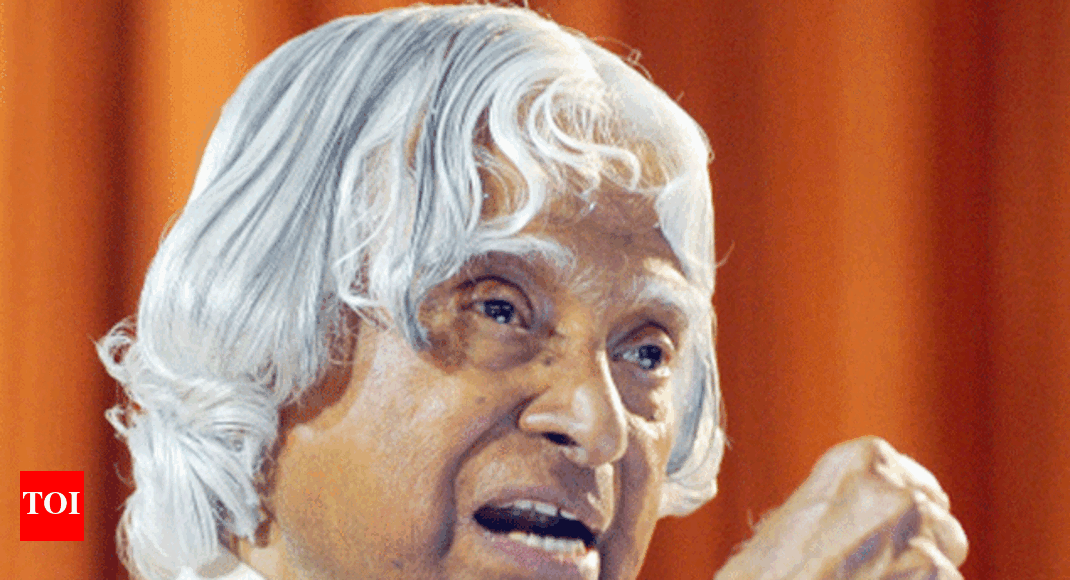 Kalam wielded ‘kalam’ with flair | India News - Times of India