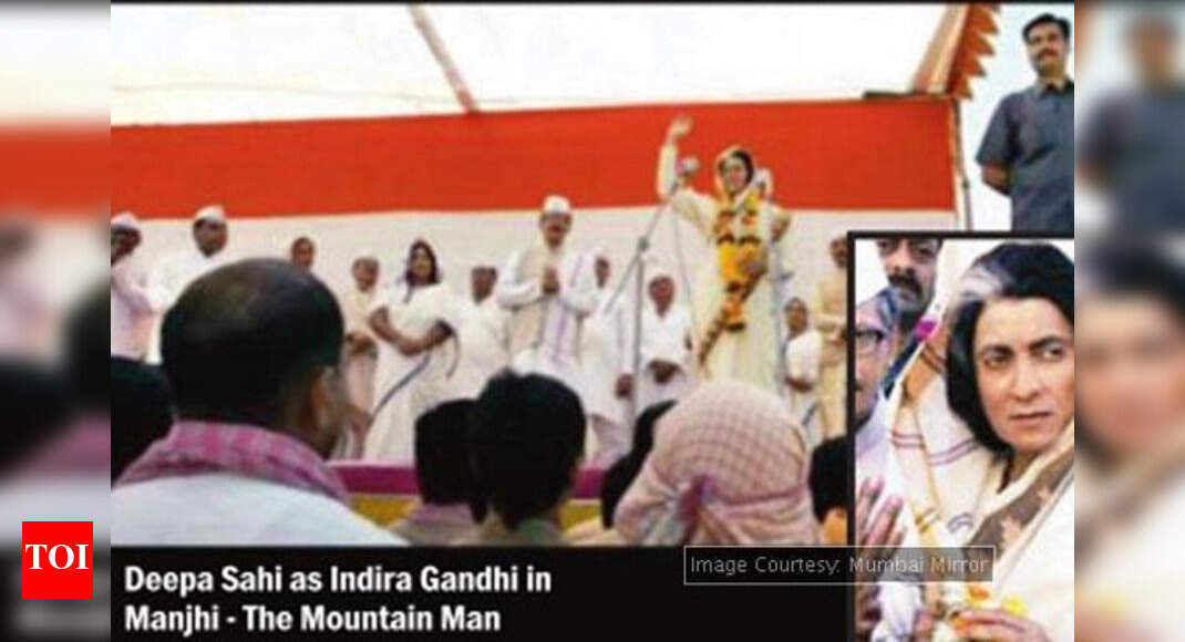 Deepa Sahi returns to the screen as Indira Gandhi | Hindi Movie News ...