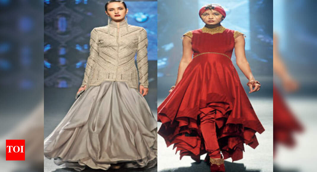 Designs for the bindaas bride - Times of India