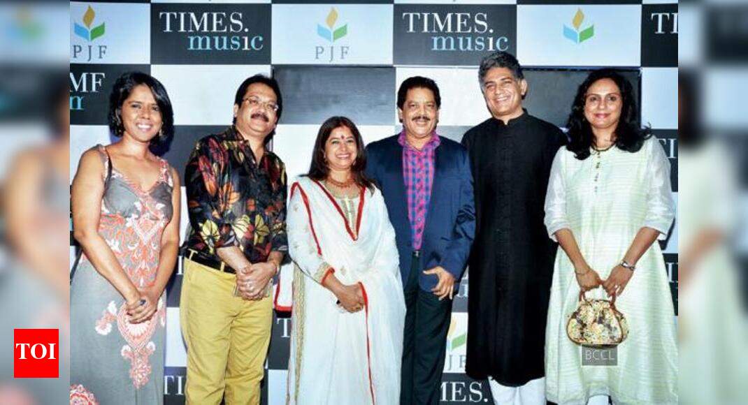 Singers at the music album launch of Ravi Sharma in Mumbai | Hindi ...