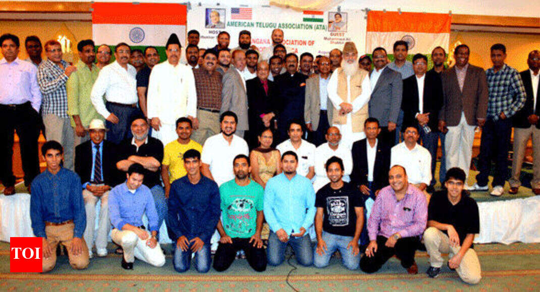 Telugu association: Telegana Oppn leader Mohammed Ali Shabbir ...