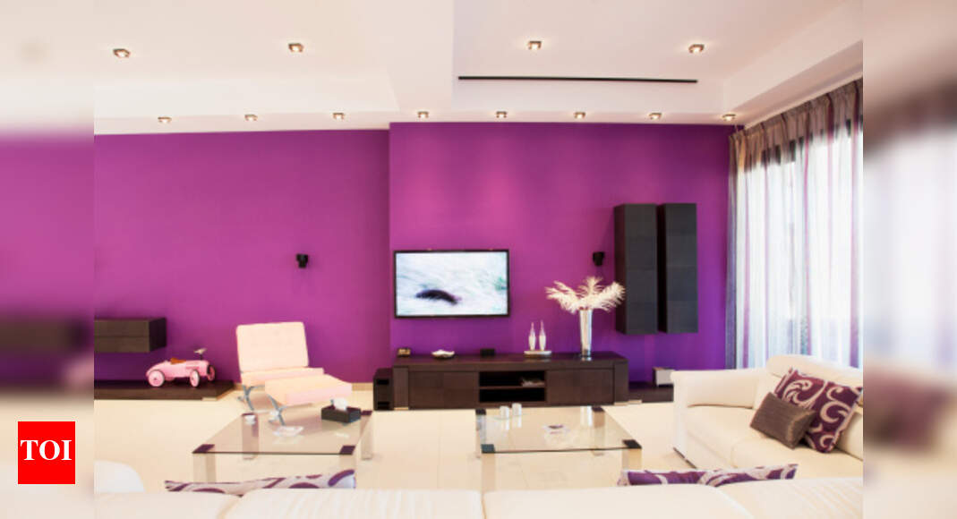 How to decorate your house with purple - Times of India