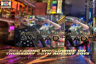 'Swaad' - the new song by DJ Gurps to release on August 20, 2015 ...