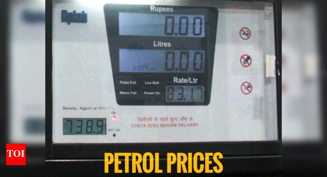 Petrol prices - Times of India