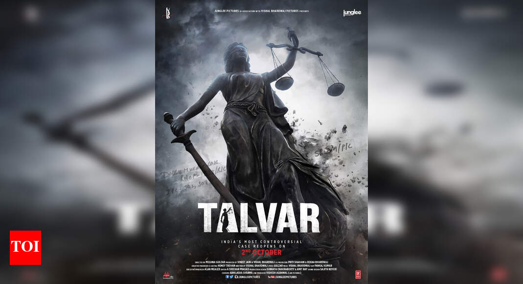 Talvar: First poster out | Hindi Movie News - Times of India
