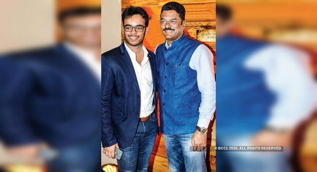 Pratap Sarnaik with Purvesh