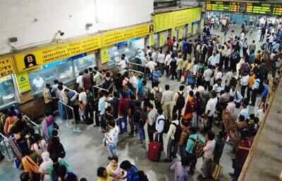 No more standing in queues to book rail tickets in Bengaluru - Times of ...