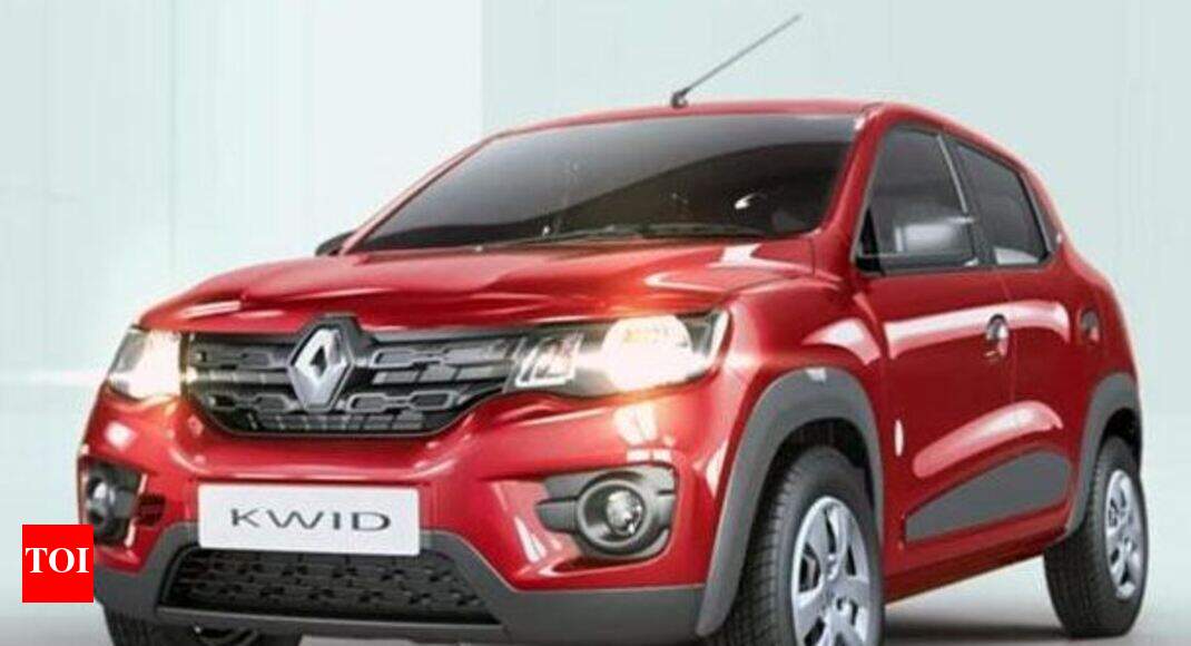 Renault launches Kwid with price starting at Rs 2.6 lakh - Times of India