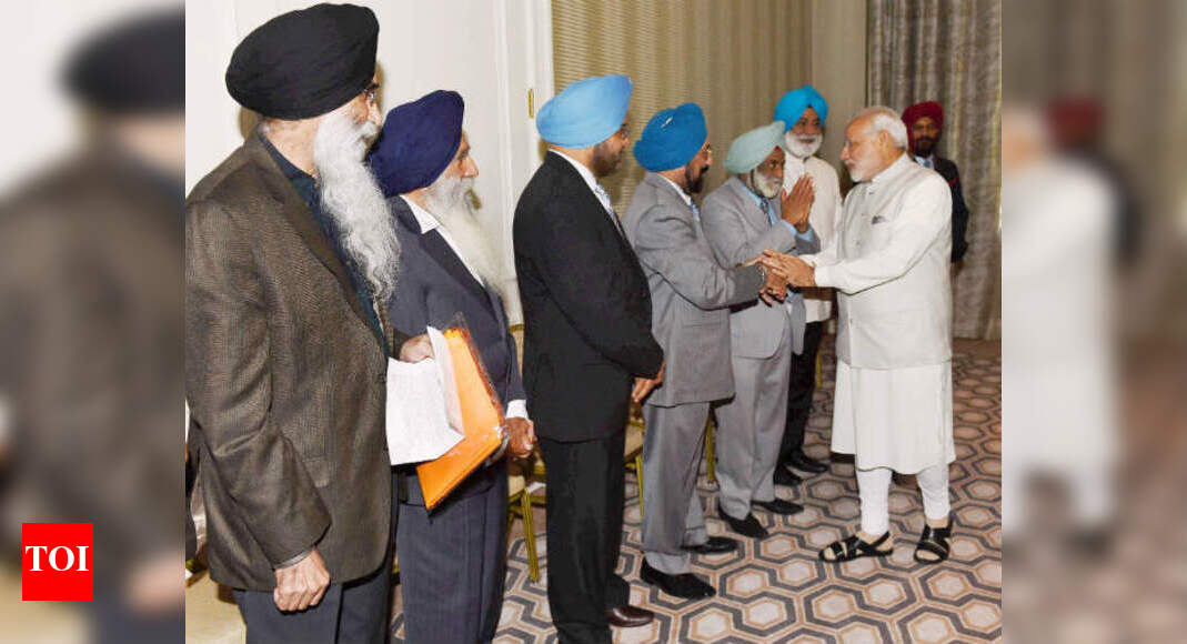 Why PM Modi took time out for Sikhs, Patels | India News - Times of India