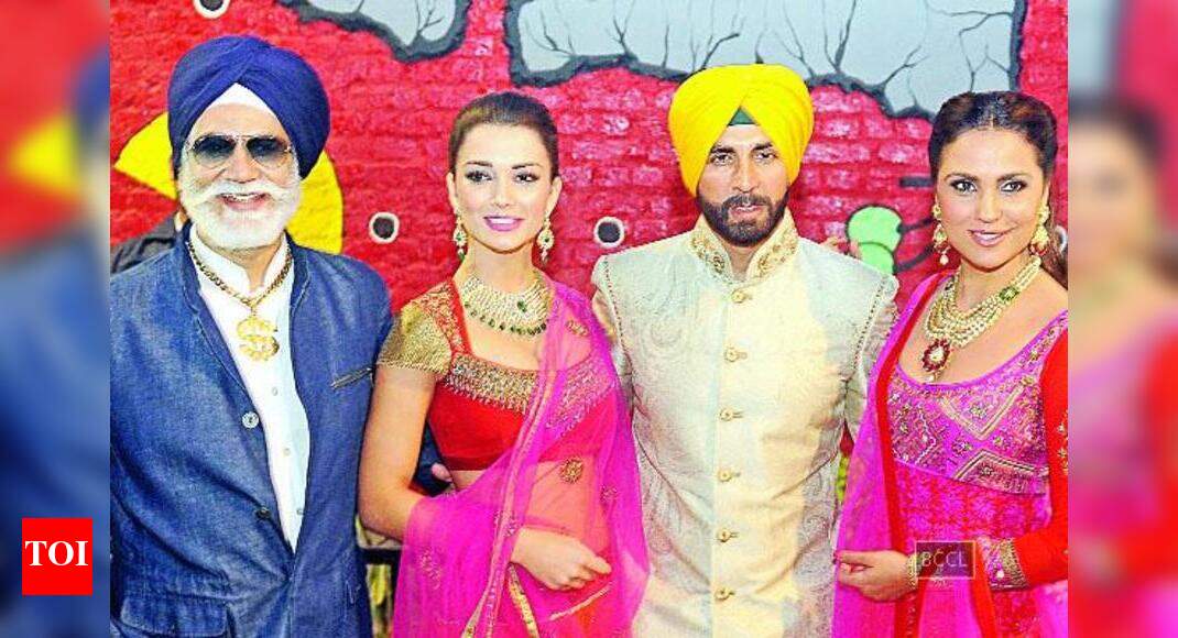 Sunil Sethi hosts promotional event for 'Singh Is Bliing' in Delhi ...
