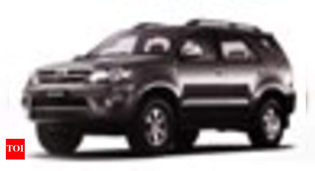 Toyota Fortuner launched - Times of India