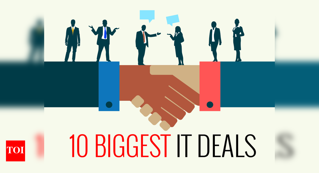 Infographic: 10 biggest tech deals - Times of India
