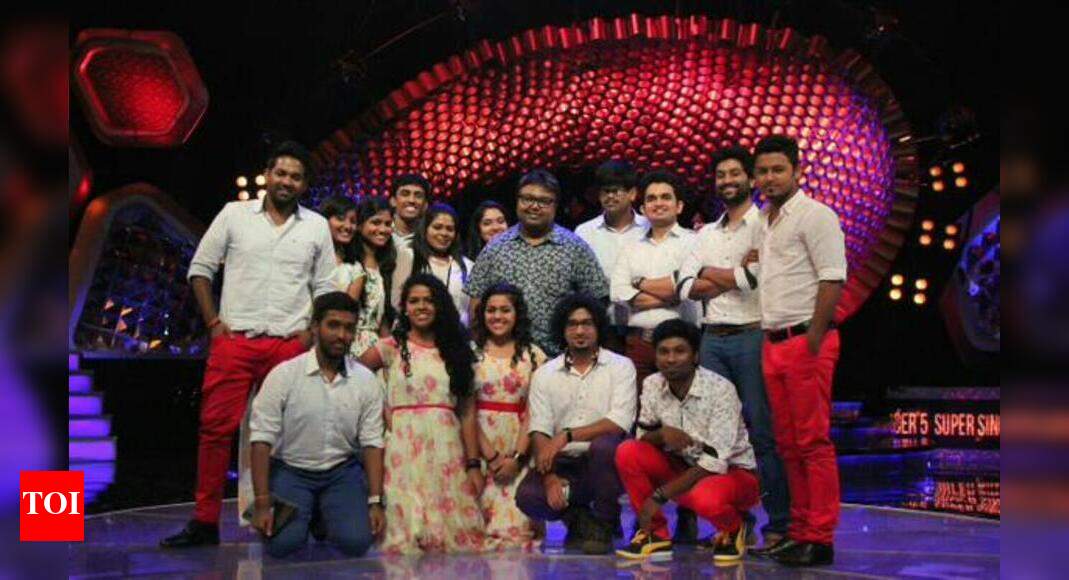 Imman impresses on Super Singer - Times of India