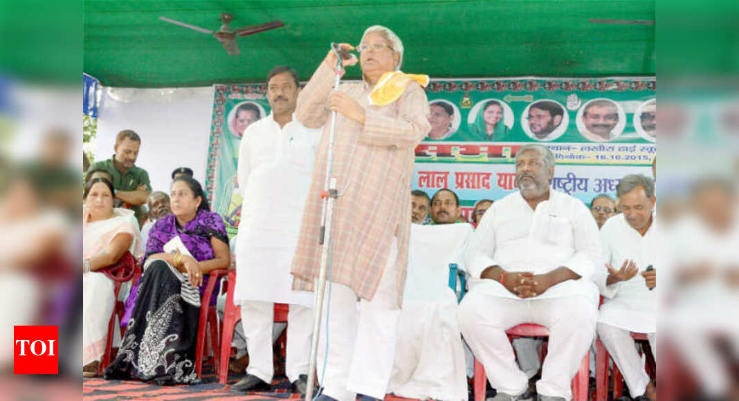 Lalu Prasad Yadav suffers minor injury as ceiling fan falls on him ...