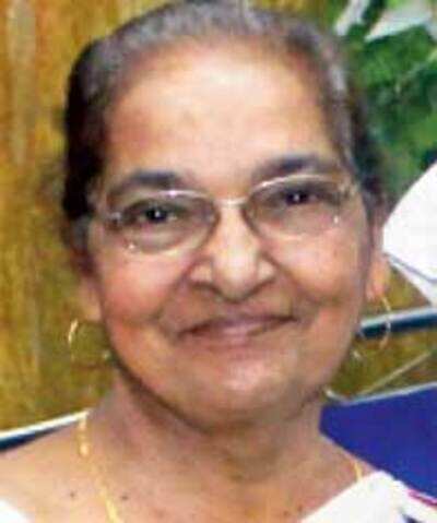 MRS. PHILOMENA D'MELLO - Times of India