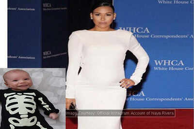 Naya Rivera debuts baby's photos | English Movie News - Times of India