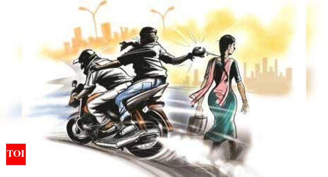 Anti-chain snatching teams authorized to open fire - Times of India