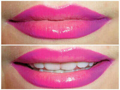 Love drama? Try gradient lips - Times of India