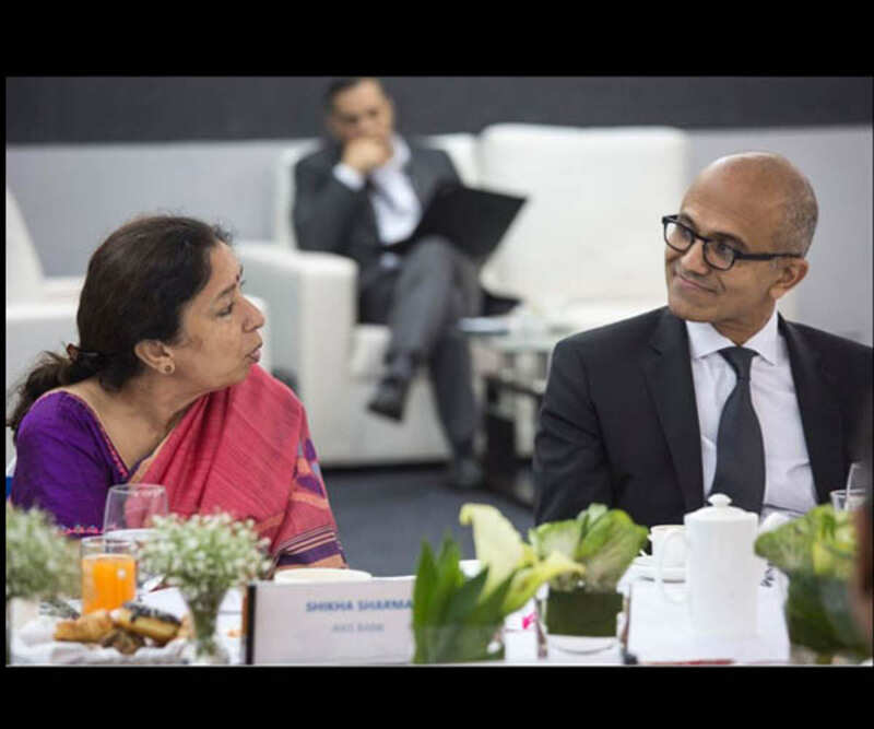 In pictures: Microsoft CEO Satya Nadella in India | Gadgets Now