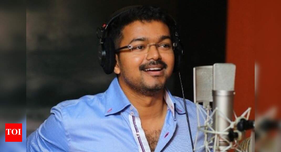 Vijay sings yet again for his film | Telugu Movie News - Times of India