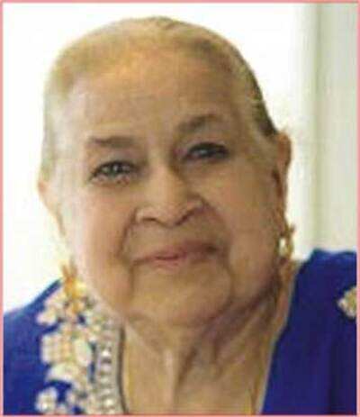 Mrs. PREMLATHA CHOPRA - Times of India
