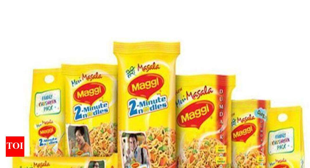 Nestle back with Maggi in 100 cities - Times of India