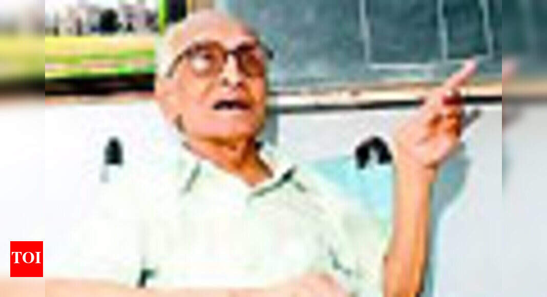 At 101, this math professor is raring to go | Ahmedabad News - Times of ...
