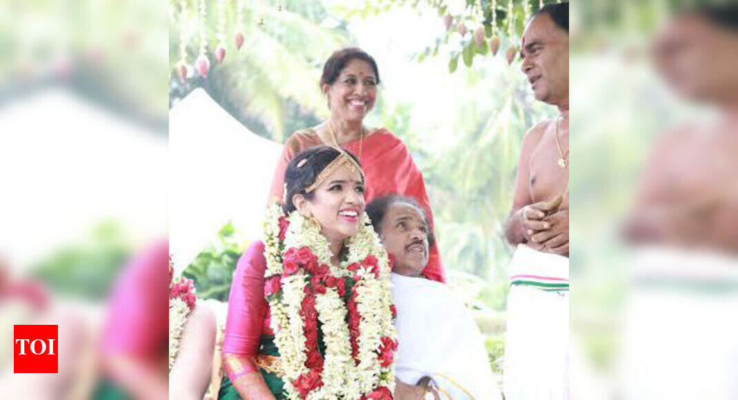 Newly wed: Bindu Subramaniam & Sanjeev Nayak | Kannada Movie News ...