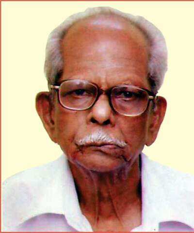 Mr. C.K Kuttappan - Times of India