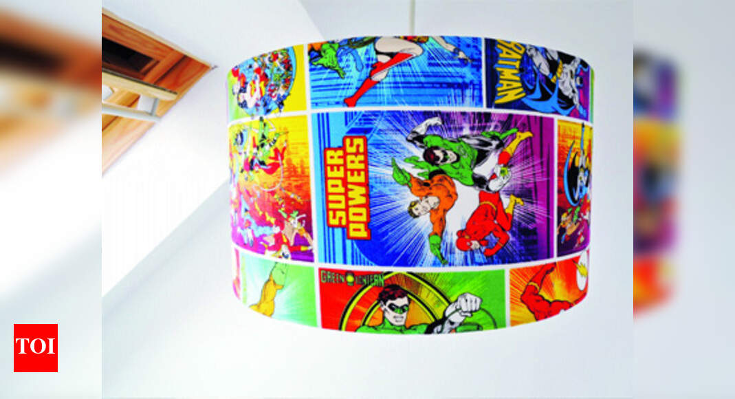 DIY comic-themed accessories to brighten your room - Times of India