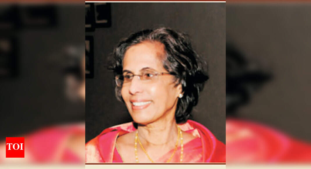 Mrs.Maria Prasanna(65 years) - Times of India