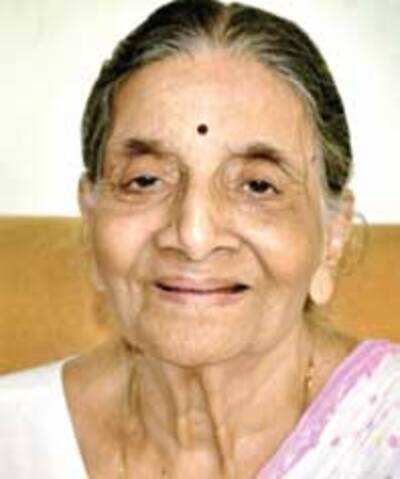 Sudhabai Anant Wagh - Times of India