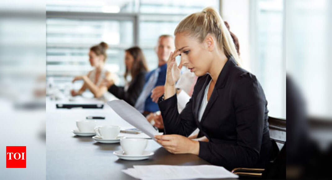 Messed up at work? Bounce back! - Times of India