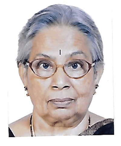 MRS AMBIKA AMBUJAKSHAN MENON - Times of India