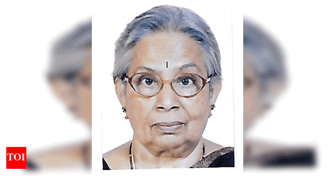 MRS AMBIKA AMBUJAKSHAN MENON - Times of India