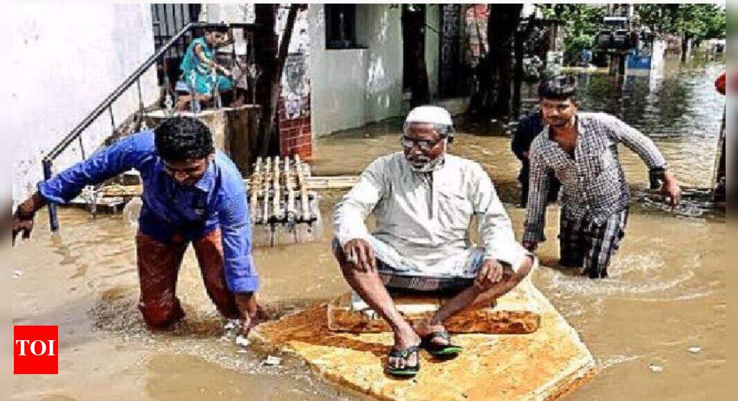 High alert in AP as Nellore, Chittoor flooded | Vijayawada News - Times ...