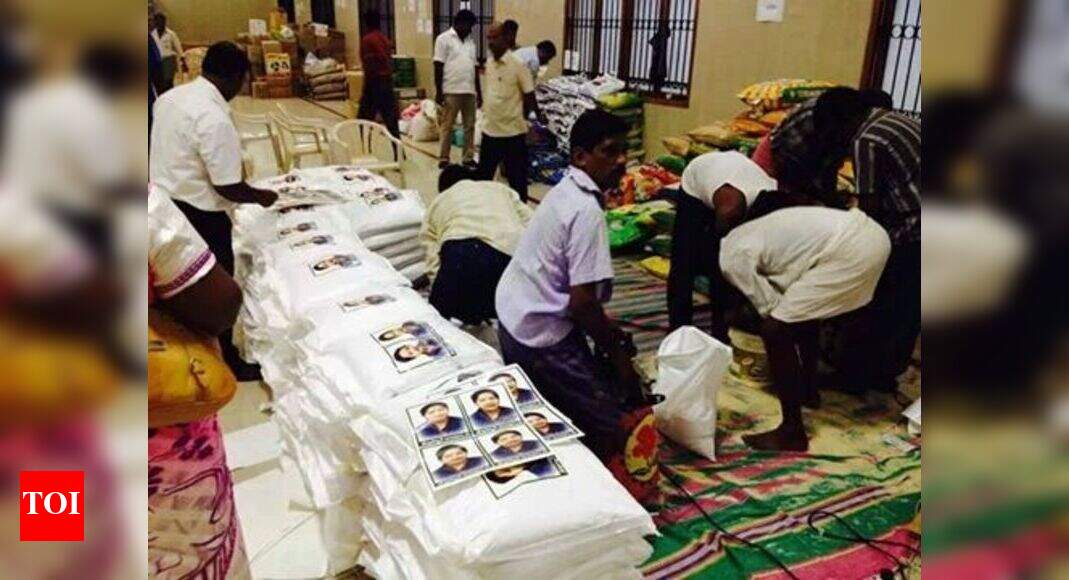 Amma stickers on relief packets fuel anger as Chennai limps back to ...