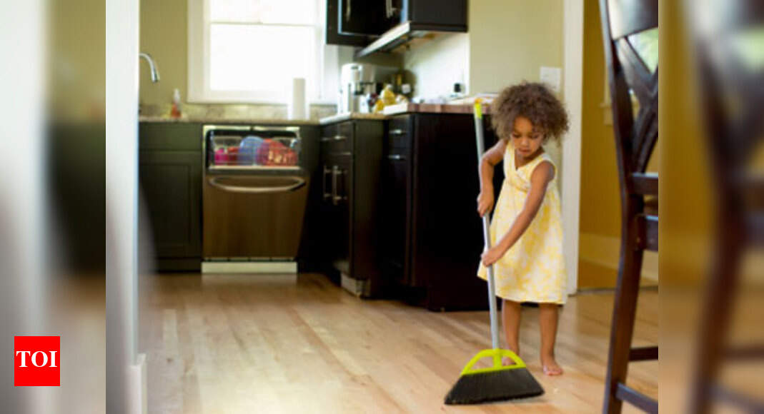 Keeping the house too clean bad for children - Times of India