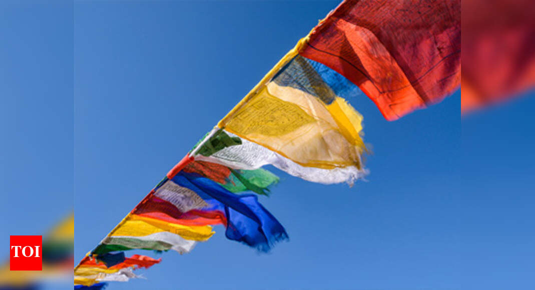 Decoding Buddhist prayer flags - Times of India