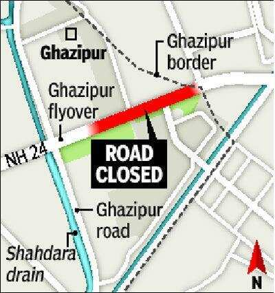 Widening of NH24 to kick off; 50 km of 14 lanes in 30 months - Times of ...