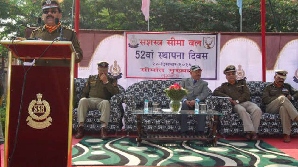 Celebrations at SSB's Lucknow Frontier as it turns 52 | The Times of India