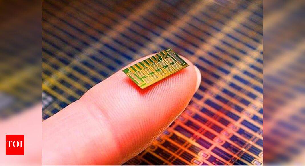 First chip that uses light for data transfer developed - Times of India