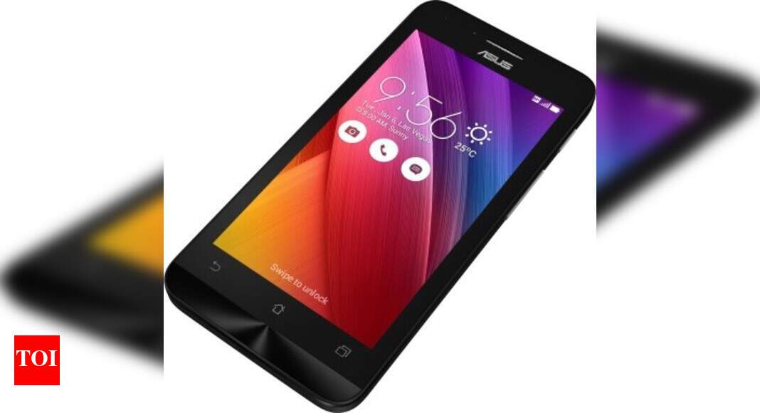 Asus launches its cheapest smartphone in India - Times of India