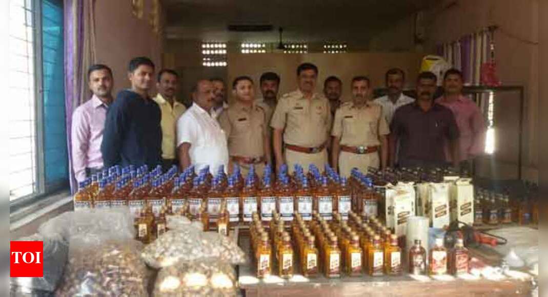 Cops bust illicit booze on New Year's eve at Taloja | Navi Mumbai News ...