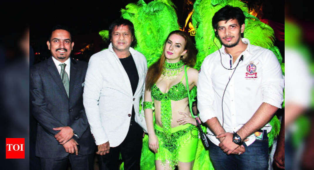 Tejus Jose, Vasant Bhandari and Sailendra Maurya attend New Year’s Eve ...
