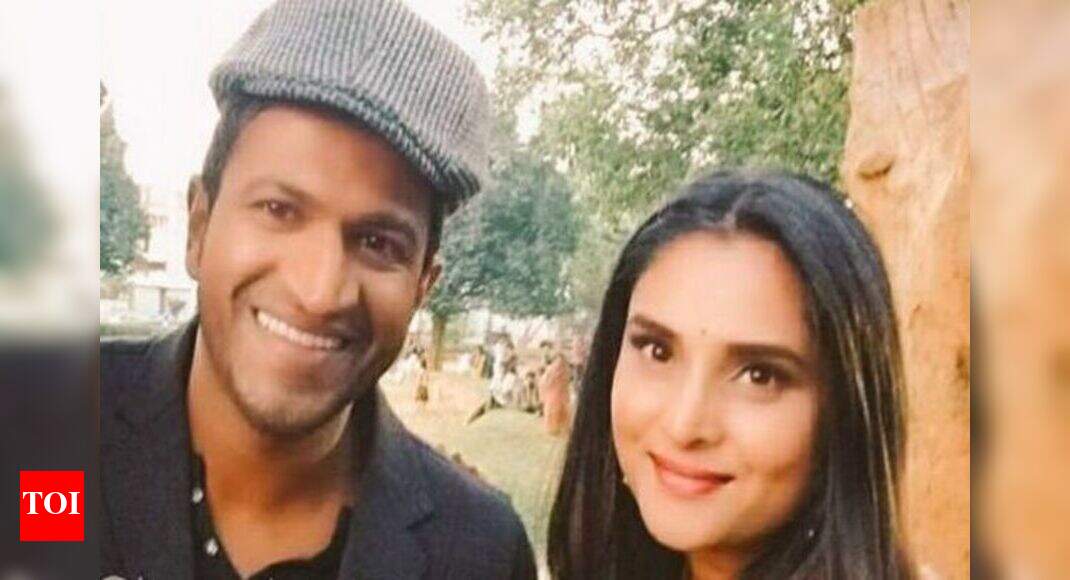 Puneeth Rajkumar and Ramya back together! | Kannada Movie News - Times ...