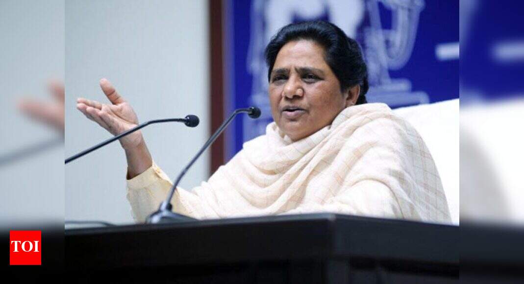 BJP raking up Ram temple issue for UP polls: Mayawati | India News - Times of India