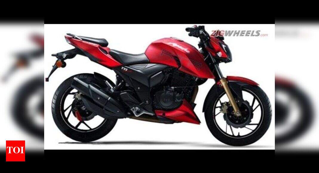 TVS Apache RTR 200 4V launched at Rs 88,990 - Times of India